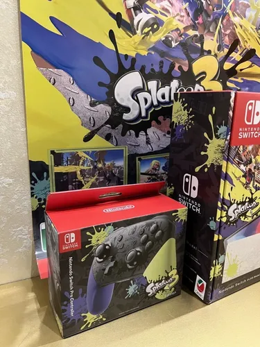 Nintendo Switch Oled Modelo Splatoon 3 Edición Limitada 64gb Mercadolibre