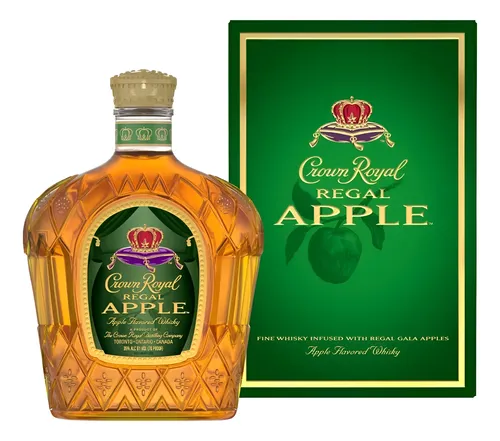 Whisky Crown Royal Apple Canadiense Exclusivo 1 Litro | Envío gratis