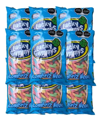 Gomitas Lucky Lombriz Neon 30 Kg en venta en Coacalco de Berriozabal ... Gomitas Lucky Lombriz Neon 30 Kg en venta en Coacalco de Berriozabal ...