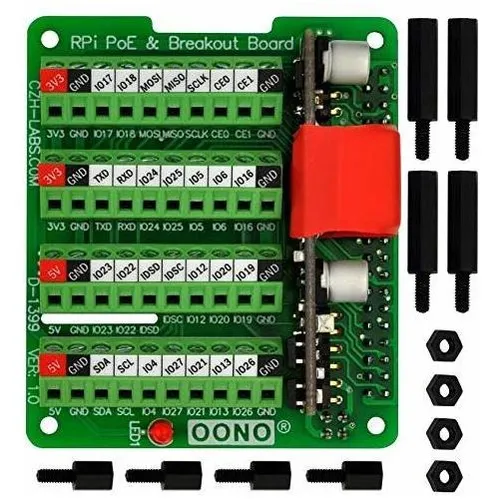 Módulo De Placa De Conexión Rpi Poe Y Terminal Block Gpio Pa | Cuotas ... Módulo De Placa De Conexión Rpi Poe Y Terminal Block Gpio Pa | Cuotas ...