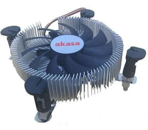 Cooler Akasa Low Profile Para Intel Lga 775 E 1156 | Frete grátis Cooler Akasa Low Profile Para Intel Lga 775 E 1156 | Frete grátis