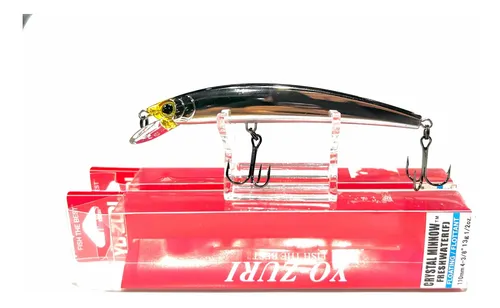 Isca Yo Zuri Crystal Minnow Floating 110 Varias Cores Parcelamento