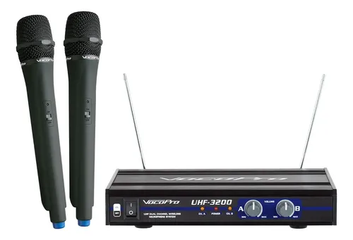 Sistema de microfone sem fio UHF Vocopro UHF-3200 | MercadoLivre Sistema de microfone sem fio UHF Vocopro UHF-3200 | MercadoLivre