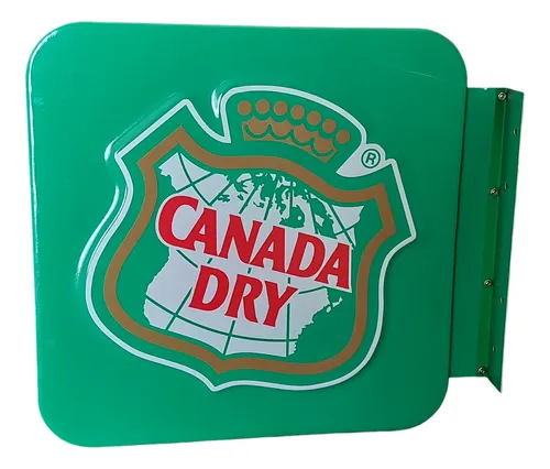 Cartel O Letrero De Bebida Canada Dry Publicidad Nuevo | Cuotas sin interés Cartel O Letrero De Bebida Canada Dry Publicidad Nuevo | Cuotas sin interés