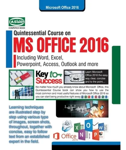 Ms Office 2016 Quintessential Course (withfree Dvd) | Cuotas sin interés