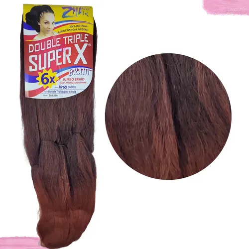 Cabelo Jumbo Jumbão Super X Tranças Kanekalon Box Braid 400g Cor Ombre ...