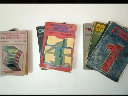 Noções De Matemática Rara Edição 1979 Aref Antar Neto