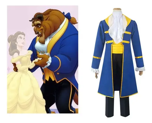 Vestuario Cosplay La Bella Y El Príncipe De La Bestia | Meses sin interés