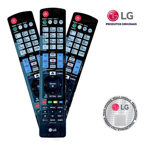 Controle Remoto Akb74115501 Smart Tv Lg 3d My Apps Original Mercadolivre