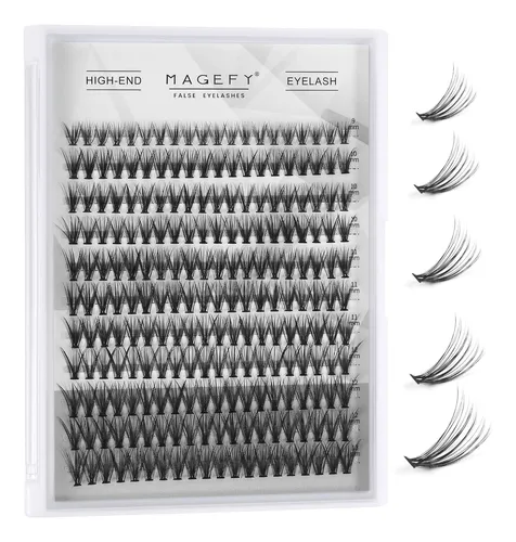 Blister Extensiones Pestañas Mink Mixto 30p Racimos Meses Sin Interés