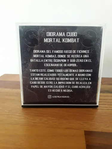 Diorama Cubo Mortal Kombat Scorpion Sub Zero en venta en Moreno Bs.As ... Diorama Cubo Mortal Kombat Scorpion Sub Zero en venta en Moreno Bs.As ...