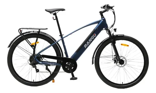 Bicicleta Eléctrica Rango Smart Con Acelerador Veloc32km/h Azul Oscuro ...