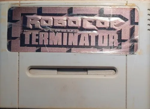Robocop Vs Terminator Snes Super Nintendo Jogo Mercadolivre