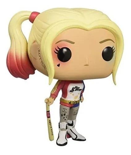 Figura De Acción Harley Quinn Esquadrão Suicida 8401 De Funko Pop