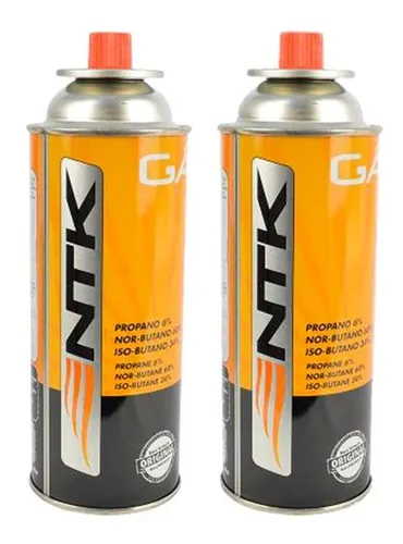 Kit Gas Butano Refil Nautika Fogao Macarico 227g - 2 Latas | MercadoLivre