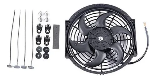 Eccpp 10 Pulgadas 12v Ventilador Universal Delgado Push Pul | Envío gratis Eccpp 10 Pulgadas 12v Ventilador Universal Delgado Push Pul | Envío gratis