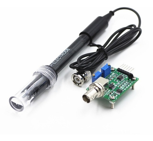Kit Modulo Detector Ph Ph-4502c + Sonda Sensor E201 Arduino | Envío gratis Kit Modulo Detector Ph Ph-4502c + Sonda Sensor E201 Arduino | Envío gratis