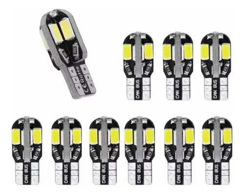 X10 Ampolletas Led T10 5730 8smd Canbus Cola De Pescado | Cuotas sin ... X10 Ampolletas Led T10 5730 8smd Canbus Cola De Pescado | Cuotas sin ...