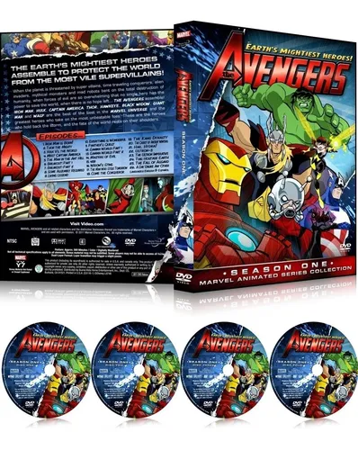 Box Os Vingadores Os Heróis Mais Poderosos Da Terra Complet Frete Grátis