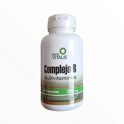 Complejo B X60 Caps Vitamina B1 B3 B5 B9 B12 Biotina X 1 Un Cuotas