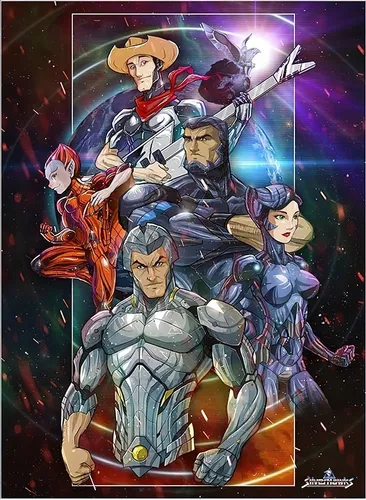 Poster De Los Halcones Galácticos | Meses sin interés