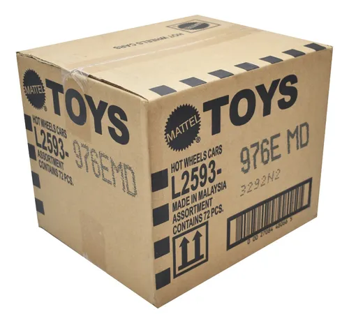 Hot Wheels Caja Con 72 Automoviles 2019 Mattel Envío Gratis