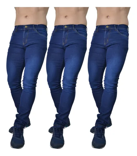Calça Jeans Trabalho Masculina Forte Reforçada Elastano Mercadolivre