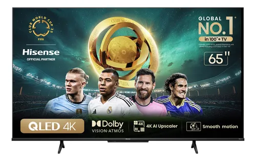 Hisense Smart TV UHD 4K QLED 65" Polegadas 65Q6N Google TV com HDR10+, Dolby Atmos, Sports Mode ...