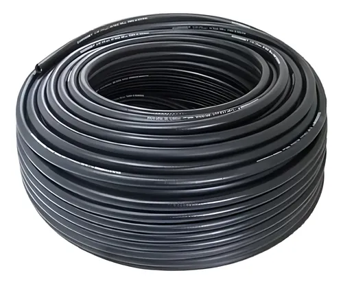 Mangueira Ar Comprimido Pneumático 500 Psi 1 2 Pol 50 Mts Preto