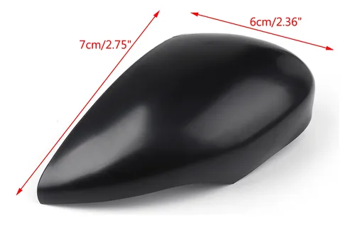 Tapa De Cubierta De Espejo Retrovisor Lateral Izquierdo Negro Mate Para ...