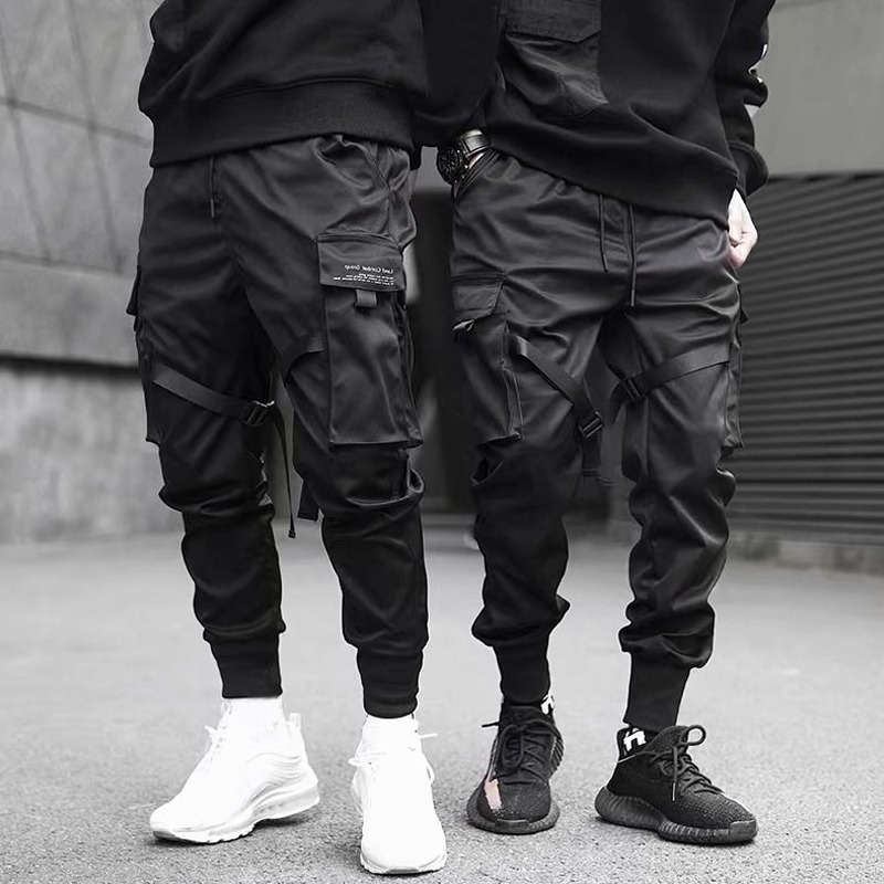 Calças Cargo Casual Harem Joggers Hip Hop Masculina Mercado Livre