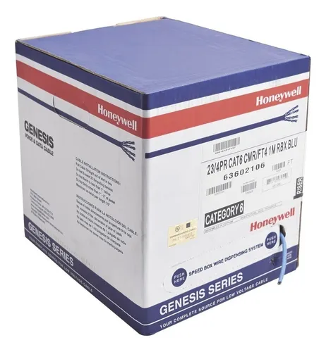 Bobina De Cable 305 Mts Utp Cat6 Cobre Honeywell | Meses sin interés Bobina De Cable 305 Mts Utp Cat6 Cobre Honeywell | Meses sin interés