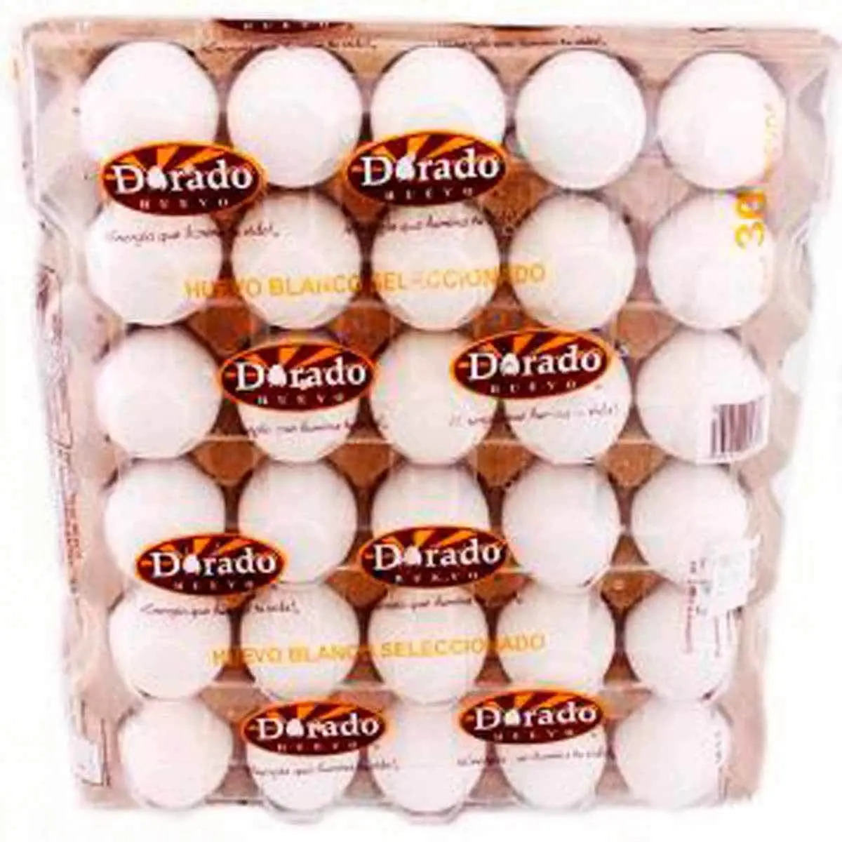 Huevo Bachoco Blanco Dorado 30 Piezas | MercadoLibre