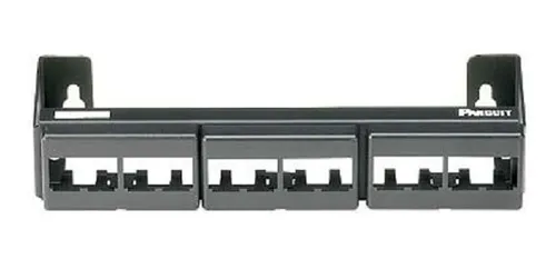 Panel De Parcheo Modular Con Soporte Panduit 12 Puertos | Envío gratis
