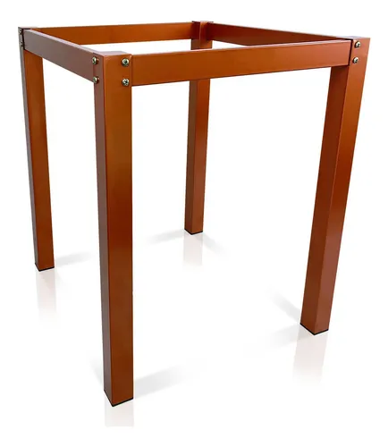 Base Quadrada Em Aço Para Mesa De Jantar Vidro Madeira Pedra Cor Cobre ... Base Quadrada Em Aço Para Mesa De Jantar Vidro Madeira Pedra Cor Cobre ...