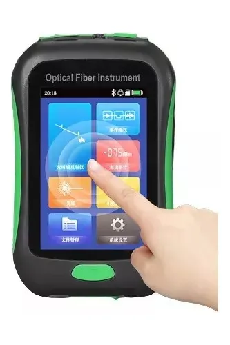 Mini Otdr Touch Medidor Ftth Fibra Ativa Optica 80km - Upc Mini Otdr Touch Medidor Ftth Fibra Ativa Optica 80km - Upc
