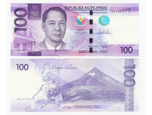Filipinas - Billete 100 Piso 2022 - Unc Filipinas - Billete 100 Piso 2022 - Unc