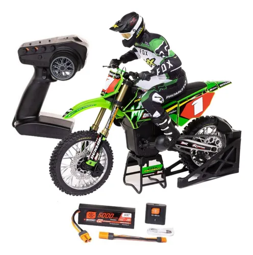 Moto Cross De Control Remoto Losi Promoto-mx 1/4 Pro-circuit Moto Cross De Control Remoto Losi Promoto-mx 1/4 Pro-circuit