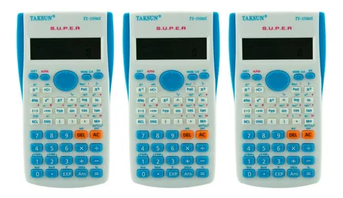 Calculadora Científica Azul Pack Taksun Ts350ms | Mercadolibre