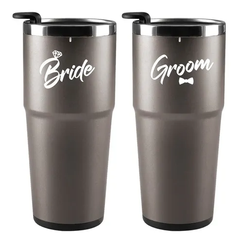 Termos De Boda Mr & Mrs, Bride Groom, Novios, Recién Casados | Envío gratis