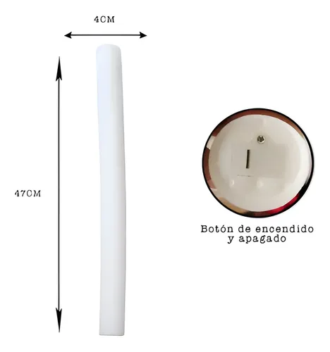 25 Barra Espuma Luz Led Colores Aplaudidora Batucada 48cm | Meses sin ...