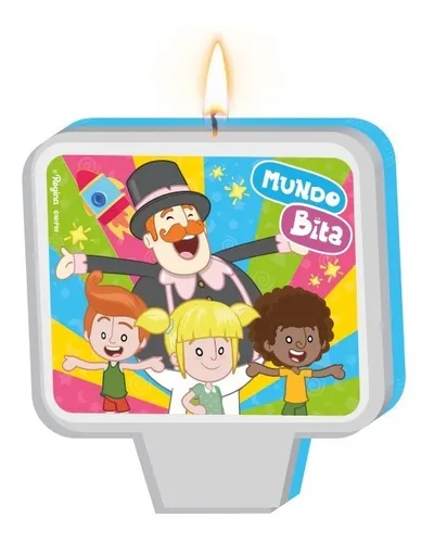 Vela Mundo Bita - Pavio Mágico - Para Bolo E Festa | MercadoLivre Vela Mundo Bita - Pavio Mágico - Para Bolo E Festa | MercadoLivre
