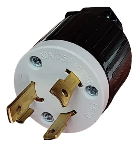 Clavija 2611 De 3 Puntas Con Giro 30 Amperes 110v / 220v