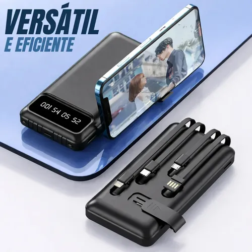Power Bank 20000mah Carregador Portátil Turbo Rápido 22.5w Display ...