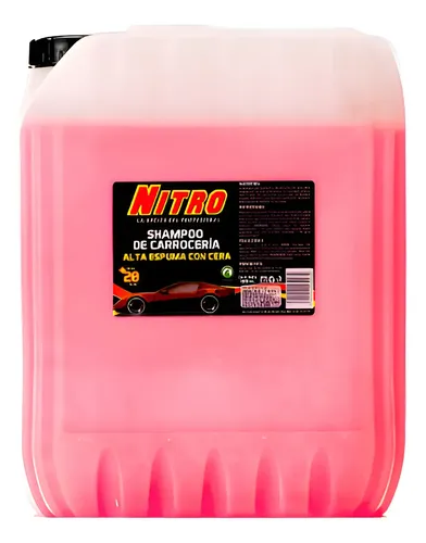 Nitro Shampoo De Carrocería Alta Espuma Y Cera De 20 L | Envío gratis