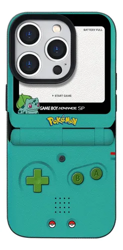 Funda Para iPhone Silicona Game Boy Advance Sp Pokemon Bulbasaur ...