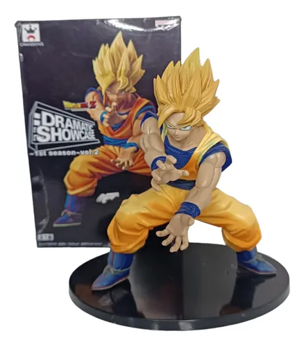 Figura Anime Goku Ssj 15cm Dragon Ball Cuotas Sin Interés