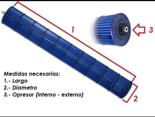 Turbinas Para Mini Split Varias Medidas