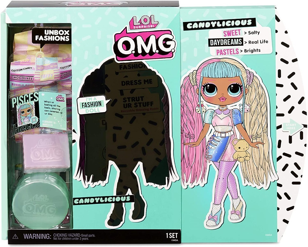 Lol Surprise Fashion Doll Omg Candylicious 20 Sorpresas | Envío gratis