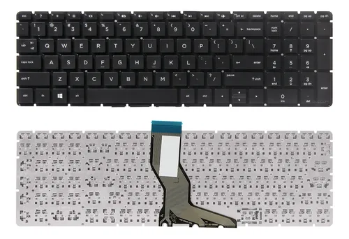 Teclado Para Hp Pavilion 15 Bs013dx 15 Bs013nr 15 Bs015dx Us Frete Grátis